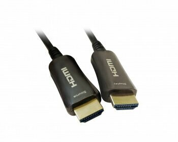 Кабель интерфейсный Digma BHP AOC 2.0-20 HDMI (m)/HDMI (m) 20м, черный