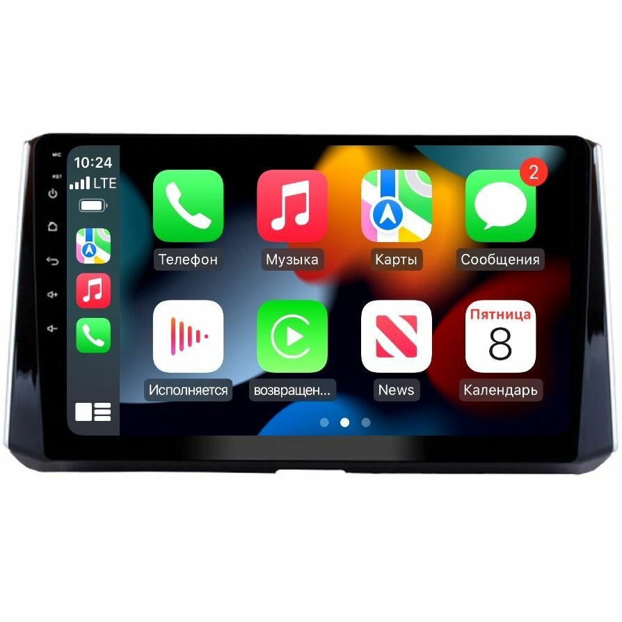 Магнитола CRS-300 Тойота Королла 2018-2022 Toyota Corolla E210 с Android 13 - 4+64Gb память - Carplay - DSP - Кулер