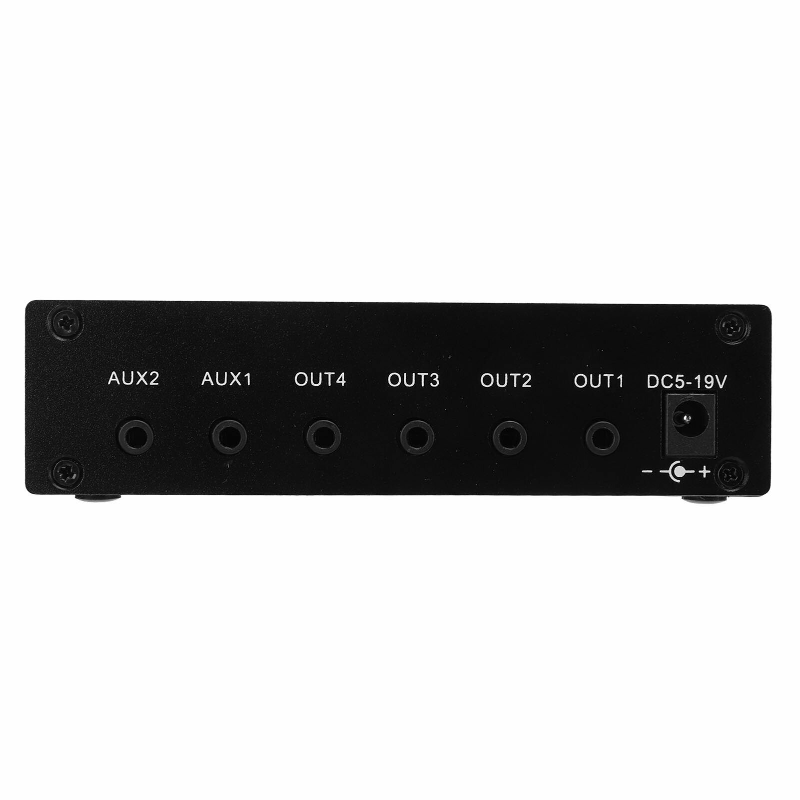 Стерео аудио разветвитель мини-предусилитель Усилитель для наушников 2-полосный вход 4-полосный выход 3,5 мм