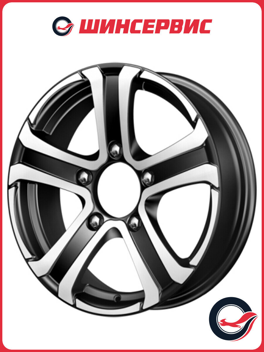 Литой колесный диск IFree Хафпайп R16x6.0J 5x139.7 ET40 ЦО98.0 для автомобиля