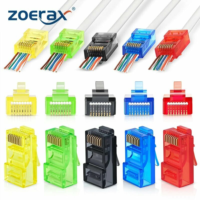 ZoeRax Инструмент для обжима RJ45 Cat6