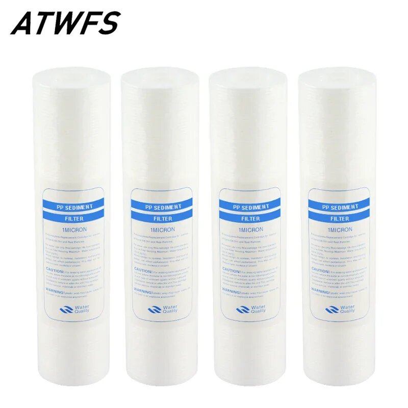 ATWFS картридж для фильтра воды 10 дюймов 4 шт.
