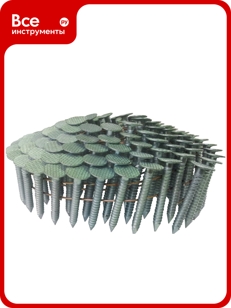 Барабанный гвоздь с кольцевой накаткой ForEst CRN 31/45 BKRI cnk 5400 шт. МБ000010188, к деревянным основаниям