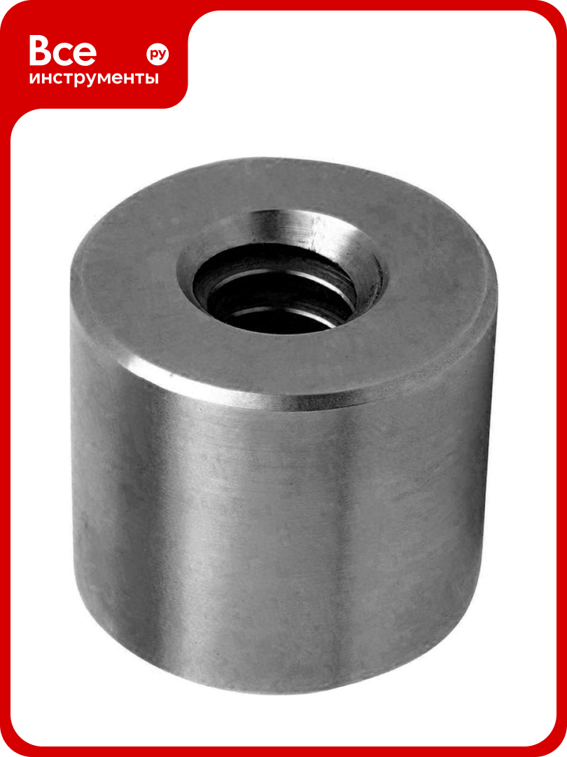 Гайка трапецеидальная TECHNIX KSM306DPRO сталь, d=30 мм, шаг резьбы 6 мм, правая резьба