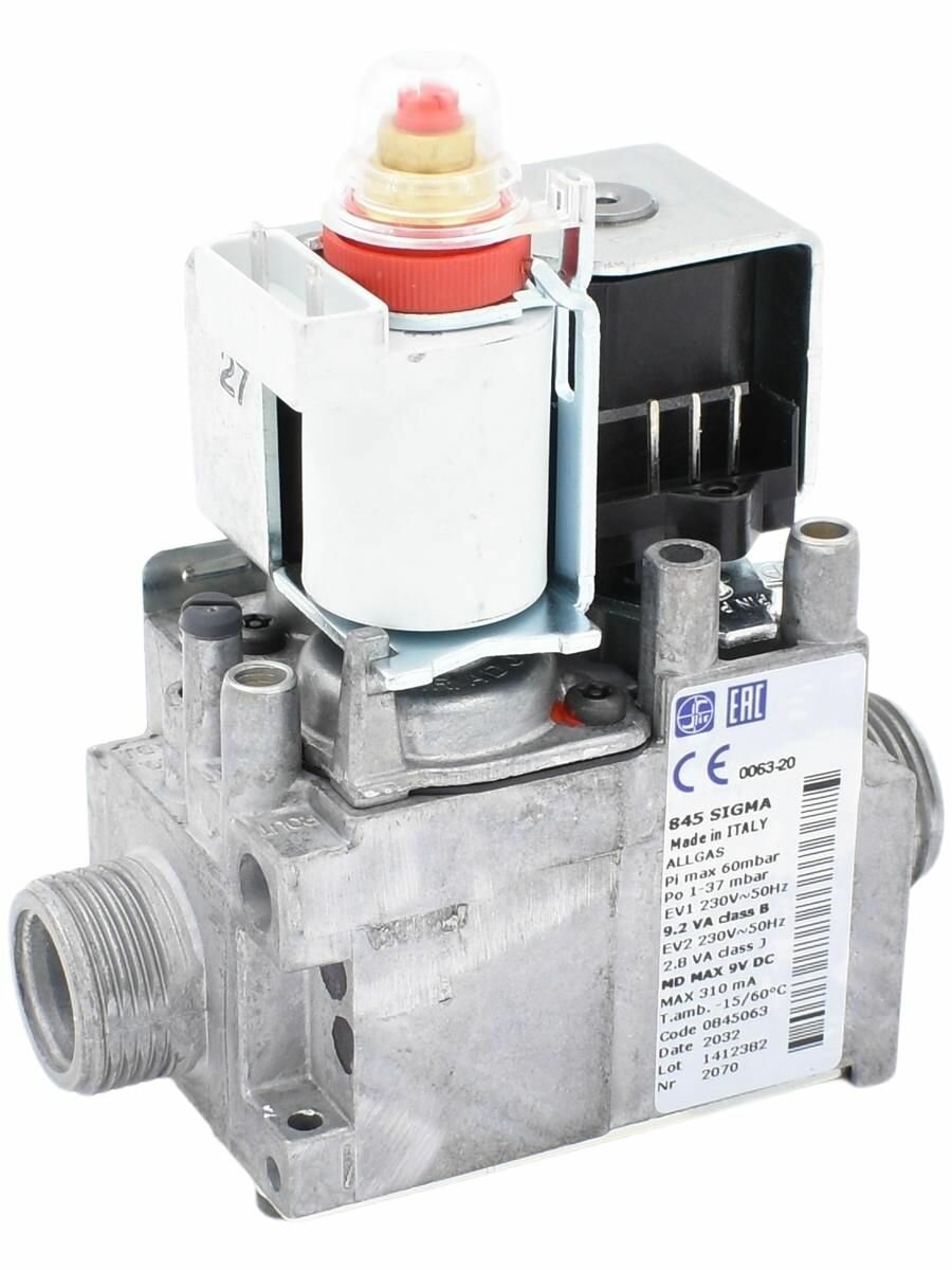 Газовый клапан SIT 845 SIGMA 0845063 для BAXI, De Dietrich (5658830)