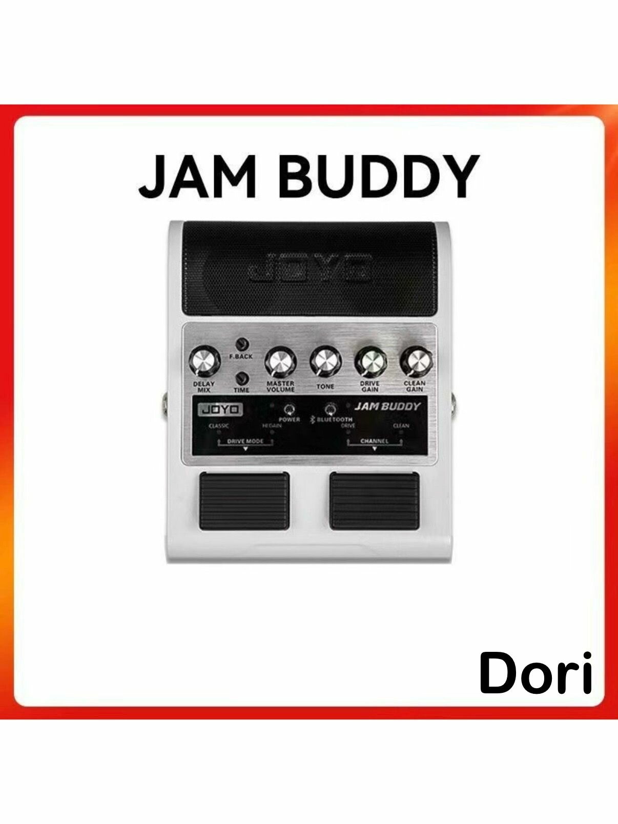 JOYO JAM BUDDY портативный гитарный усилитель BT стерео гитарный динамик усилитель Белый