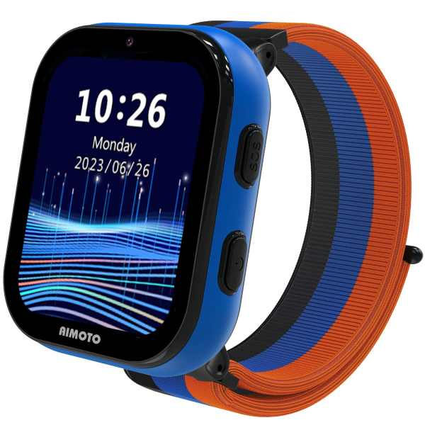 Детские умные часы Aimoto Fun 4G Синий/Черный