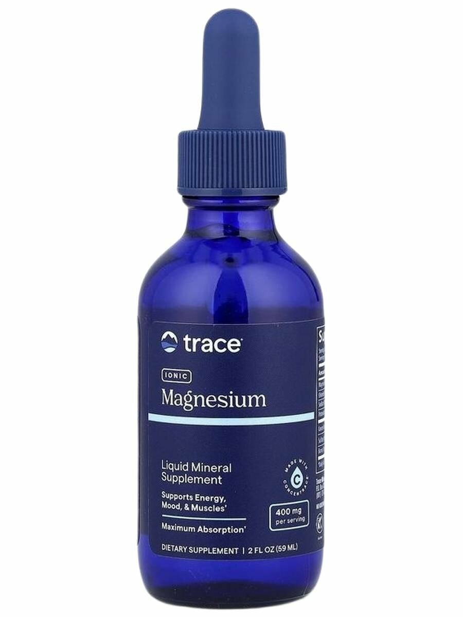 Trace, ионный магний, 59 мл (2 жидк. унции)