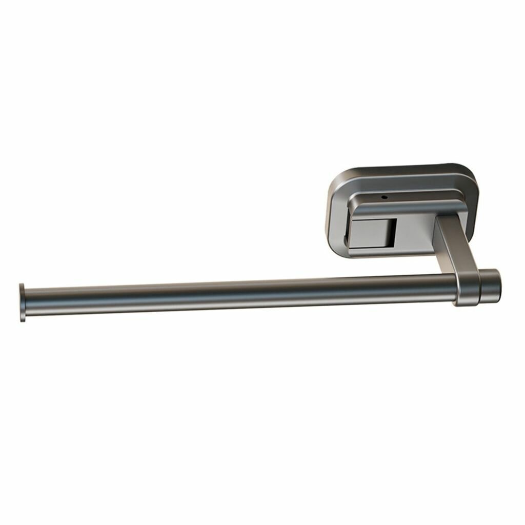 Прочная стойка для хранения бумажных полотенец с практичным держателем с присоской