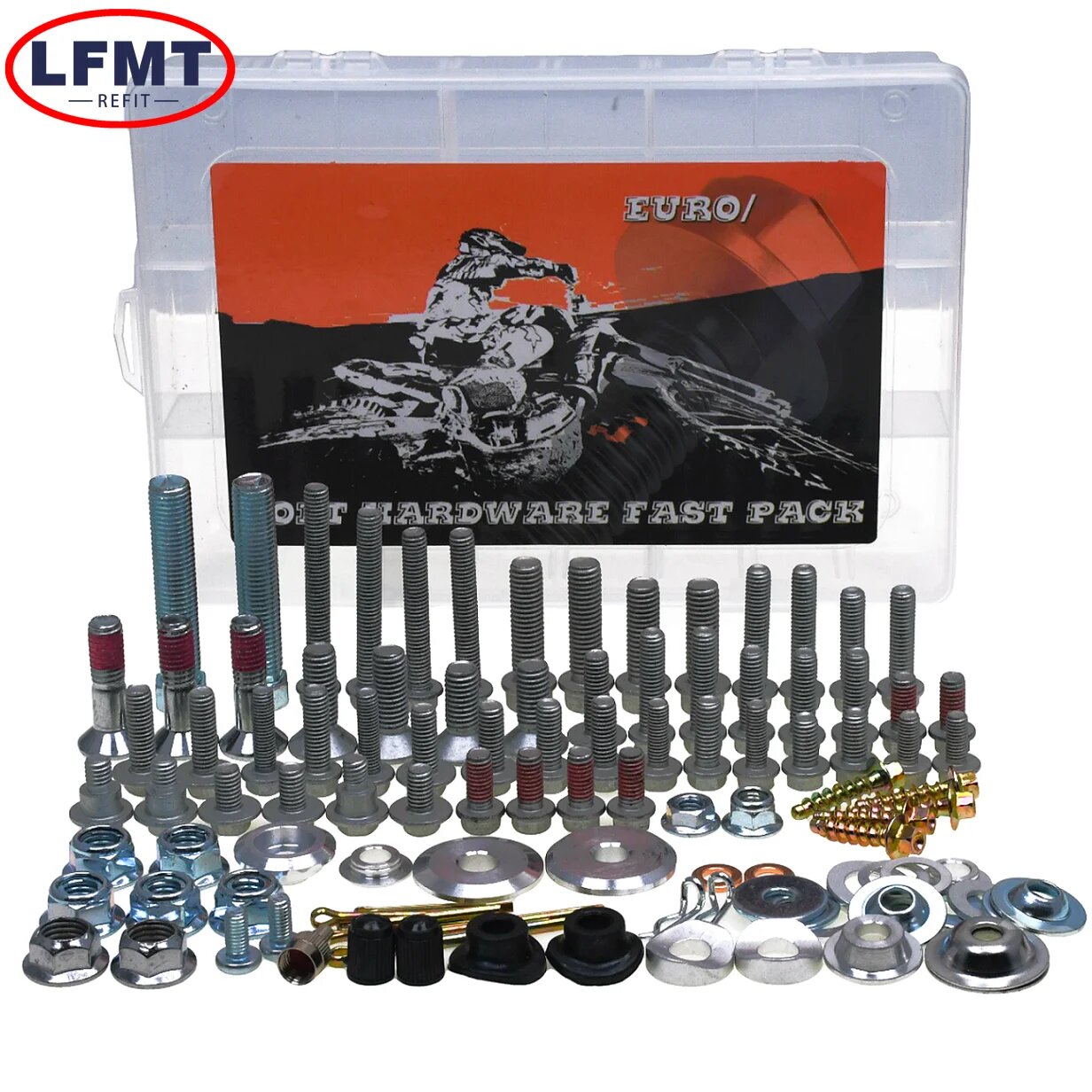 Комплект крепежных винтов и болтов для обтекателей и крыльев мотоциклов KTM EXC EXCF SX SXF XC big