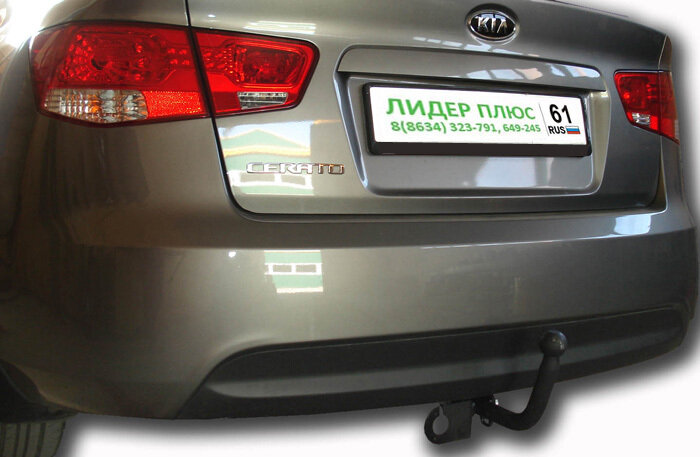 Фаркоп с унив. электрикой Smart для KIA CERATO (TD) (седан) 2009-2012 кроме GT-Line и 2,0 арт. K109-A