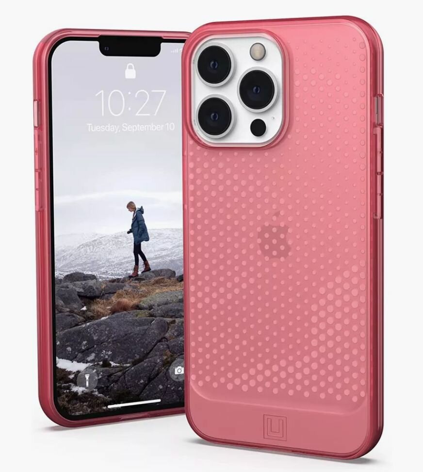 Чехол Uag U Lucent для iPhone 13 Pro 6.1" глина (Clay)