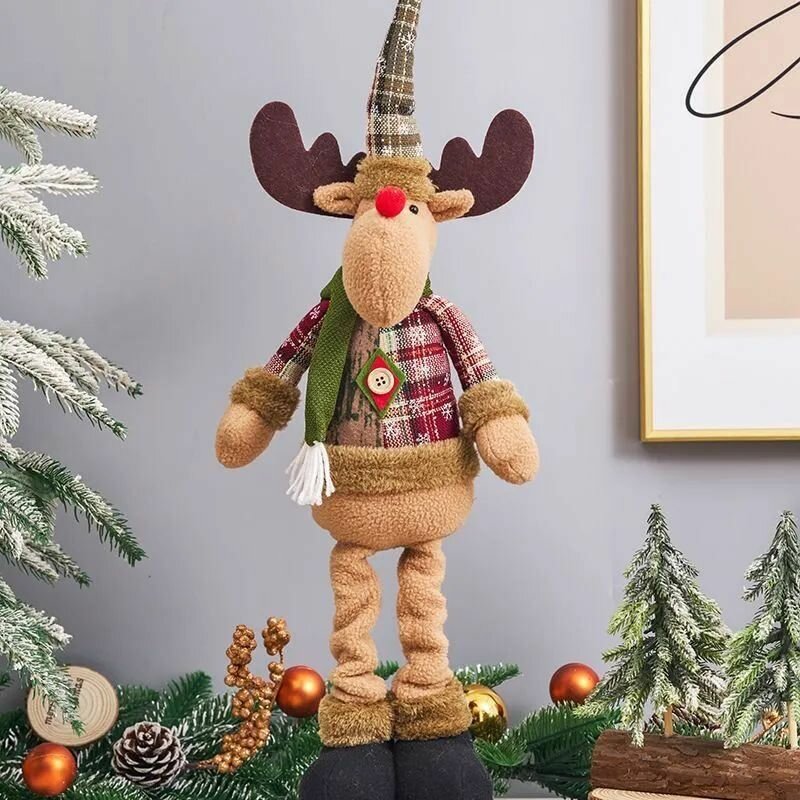 Игрушка под елку, Снеговик, высота 58см, длина 60 см