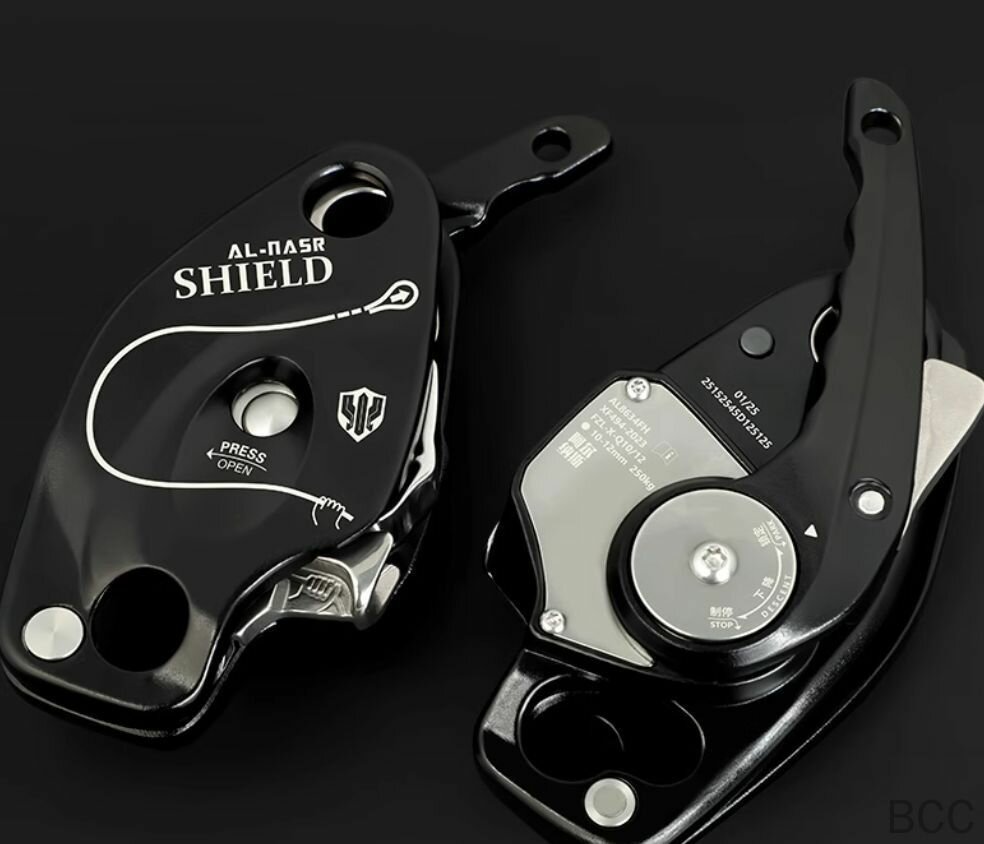 Страховочно-спусковое устройство SKYLOTEC, автоматическое, сплав алюминия, сталь, 18 см