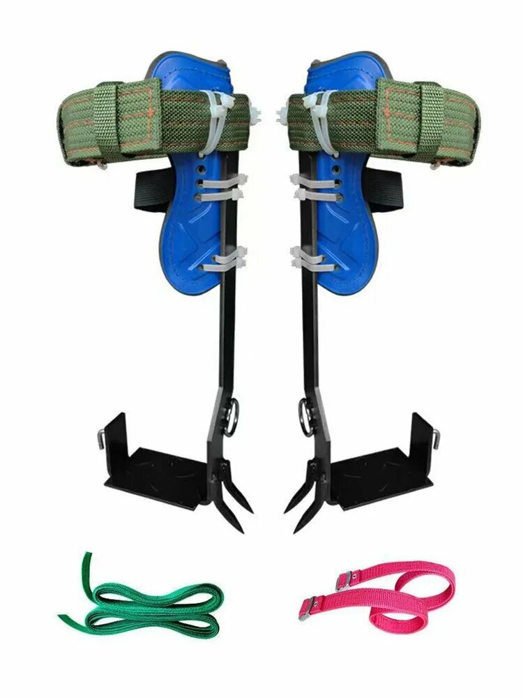 Кошачьи когти для лазания по деревьям AK&SA, гаффы древолазы, нескользящие железные ботинки.