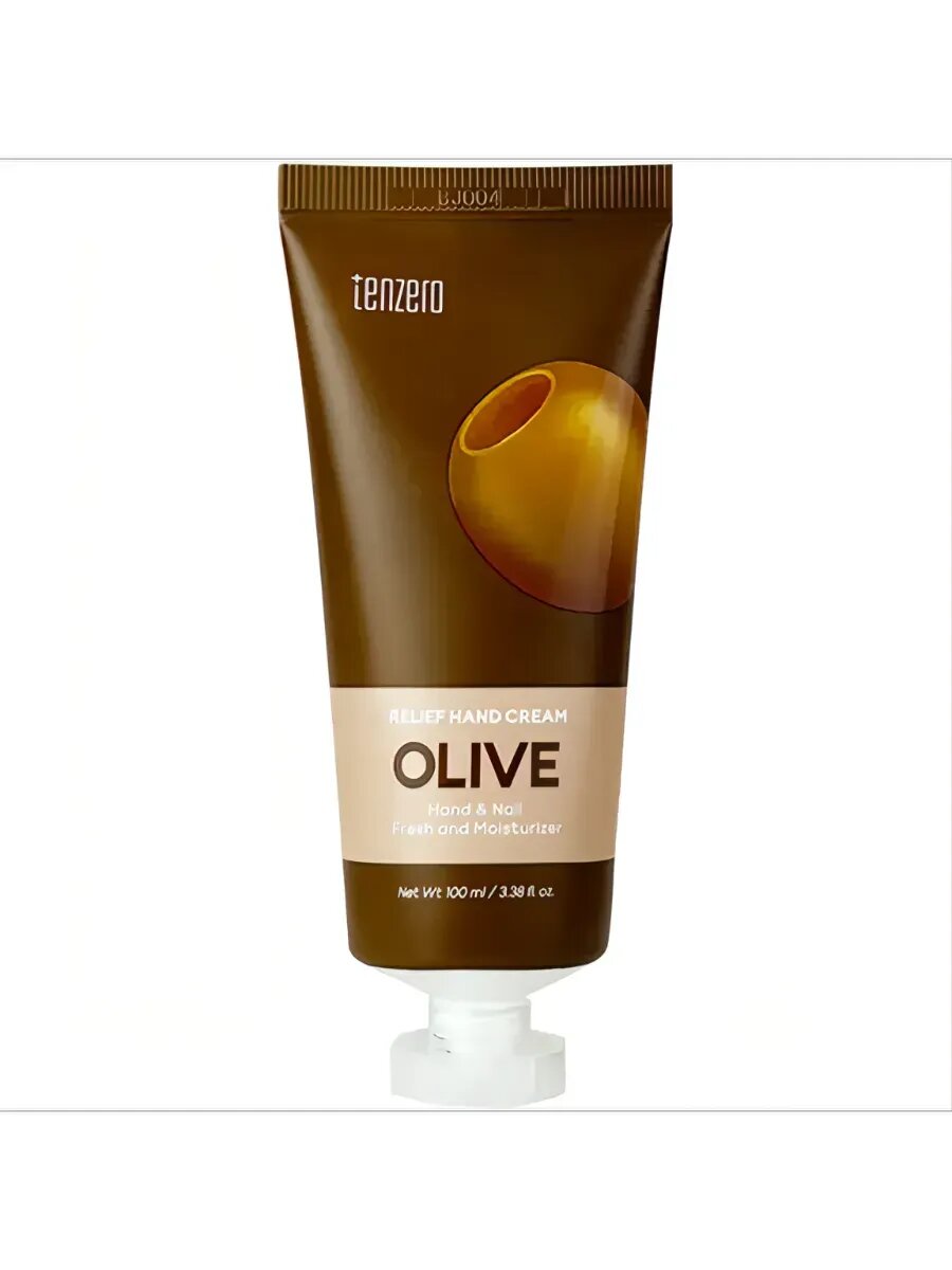 Крем для рук с экстрактом оливы TENZERO Relief Hand Cream Olive 100g
