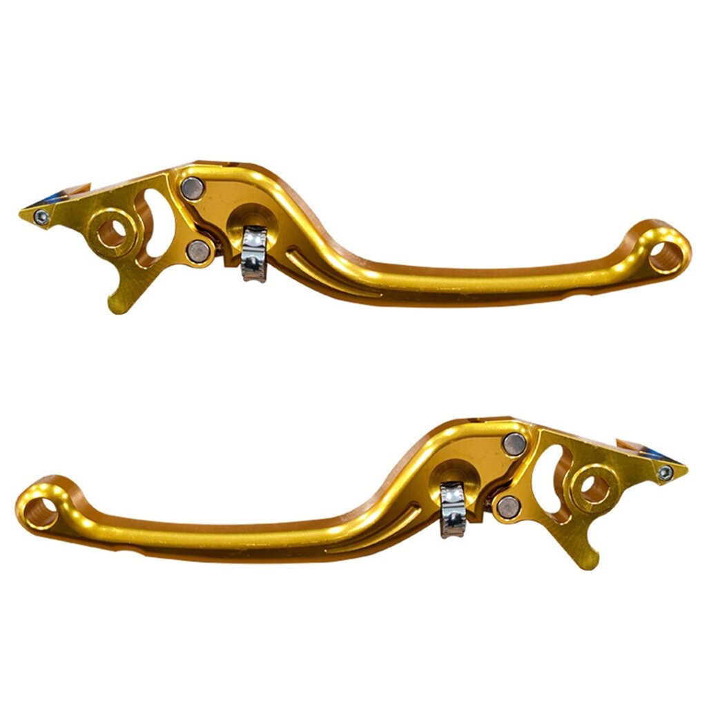 1 Пара рычагов тормозной ручки сцепления мотоциклов, подходит для большинства модельных мотоциклеточных рычагов рычаги мотоциклов