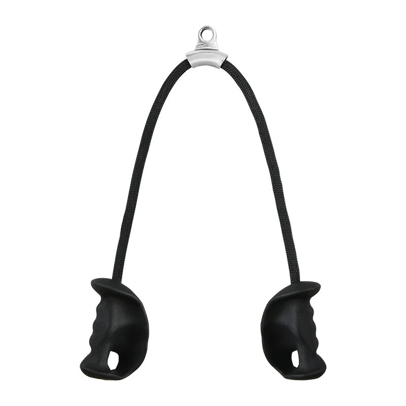 Веревка для трицепса, насадки для перевозки, ручка для упражнений, эргономичное крепление для троса для тренировки трицепса, многофункциональное для домашнего спортзала