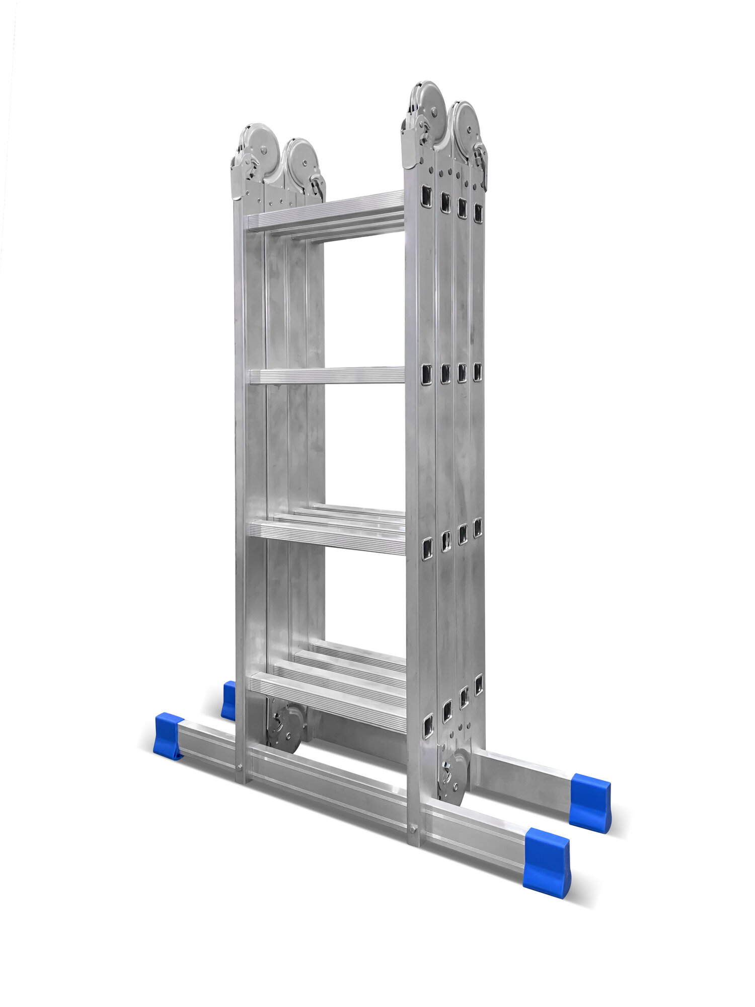 LadderBel Лестница-трансформер алюминиевая 4 секции по 4 ступени LT444