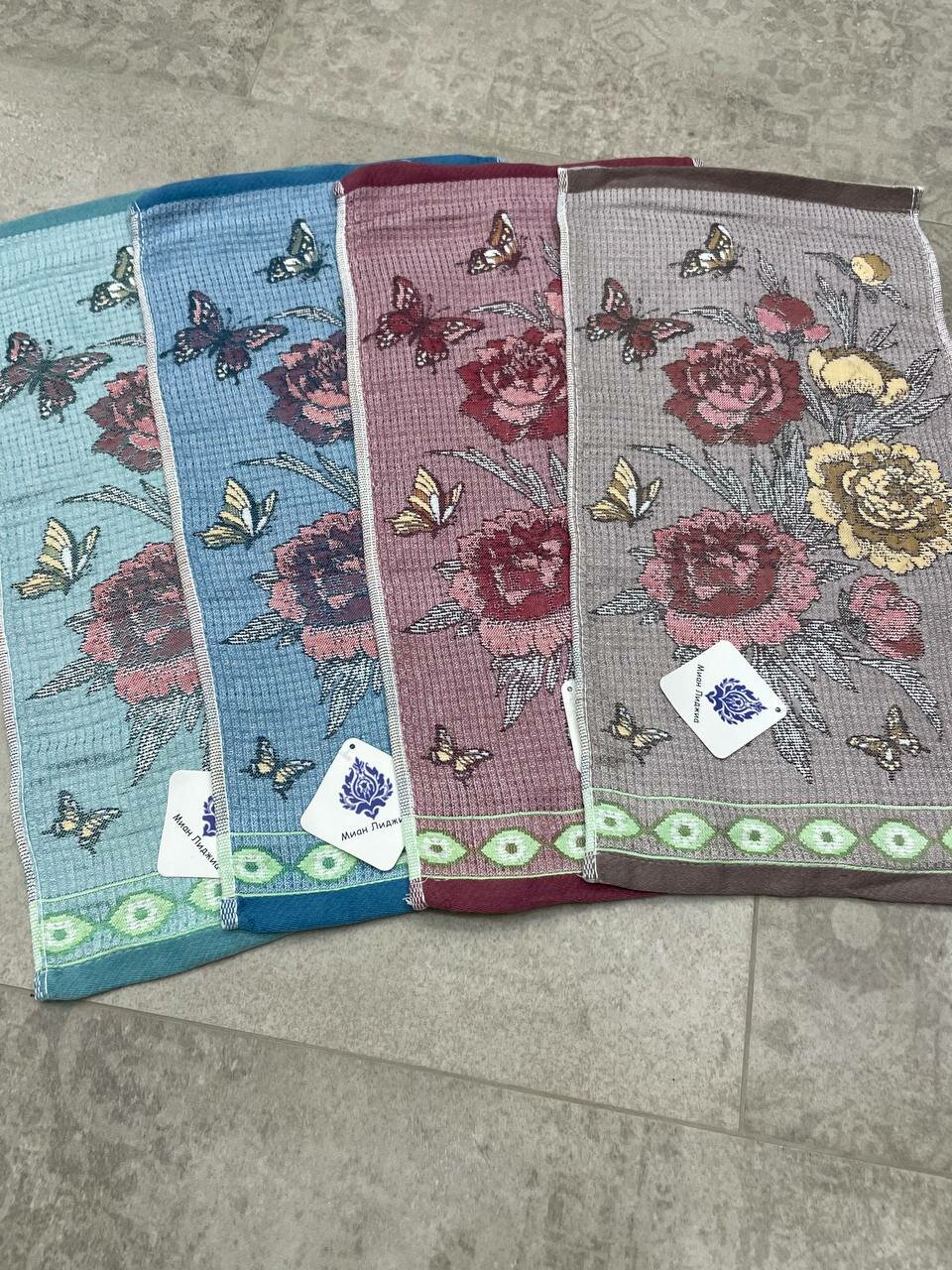 Кухонное полотенце, лён 25*50 см. 4 шт.