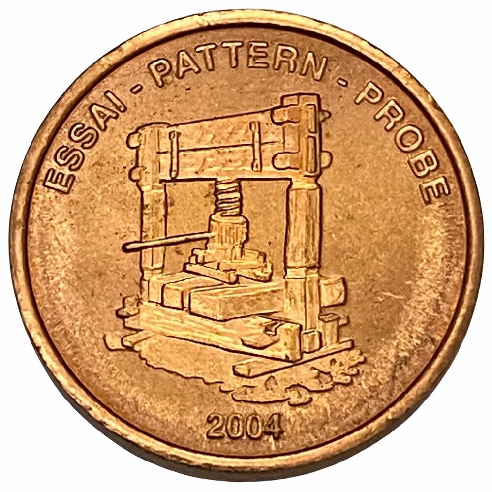 Лихтенштейн 5 евроцентов (Europ Ceros) 2004 г. (Проба)