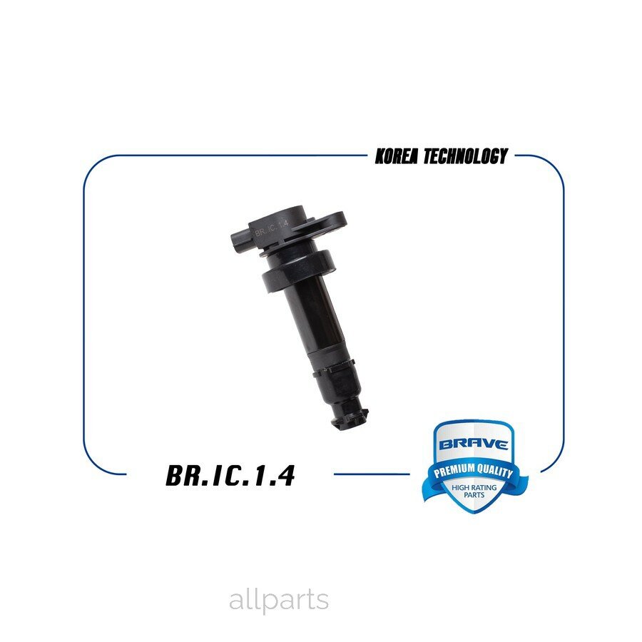 BRAVE BR. IC.1.4 Катушка зажигания HYUNDAI Solaris 10->/i20 / KIA Rio11->/Ceed/Cerato BRAVE BR. IC.1.4