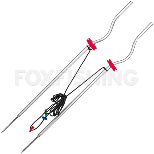 Маркерные колышки Dunaev art. высота 70см. веревка 3 метра. / FWL028