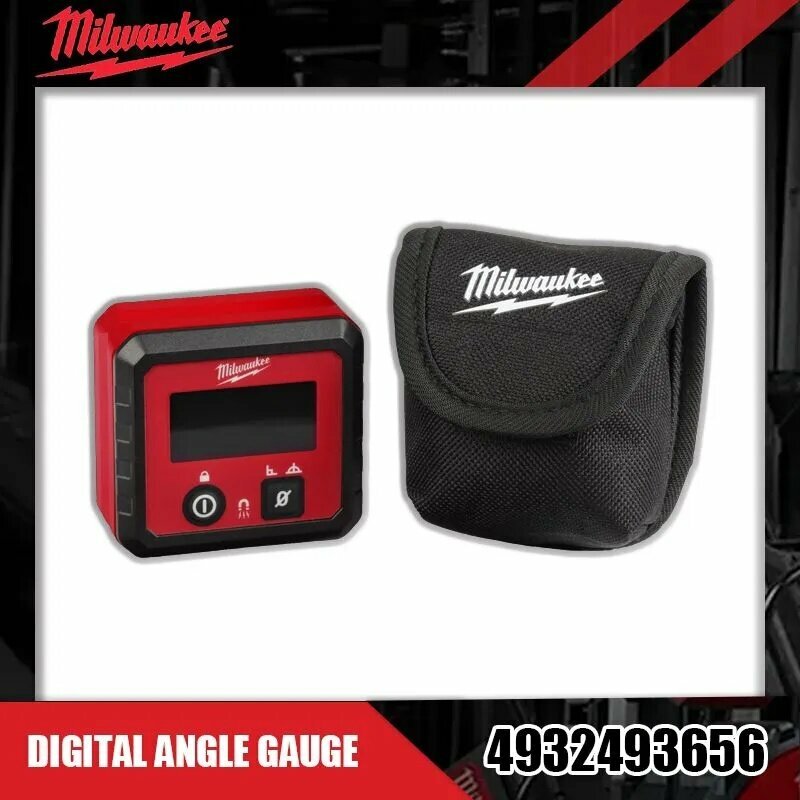Цифровой угломер Milwaukee с магнитной базой и защитным чехлом для точных измерений