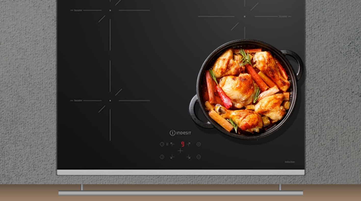 Индукционная варочная панель Indesit IS 40Q60 NE, 9 уровней нагрева, черная