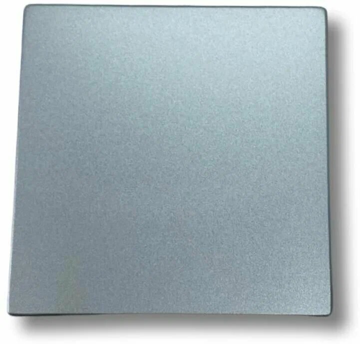 Клавиша 1-ая для выключателей и кнопок E22 Gira алюминий 0296203