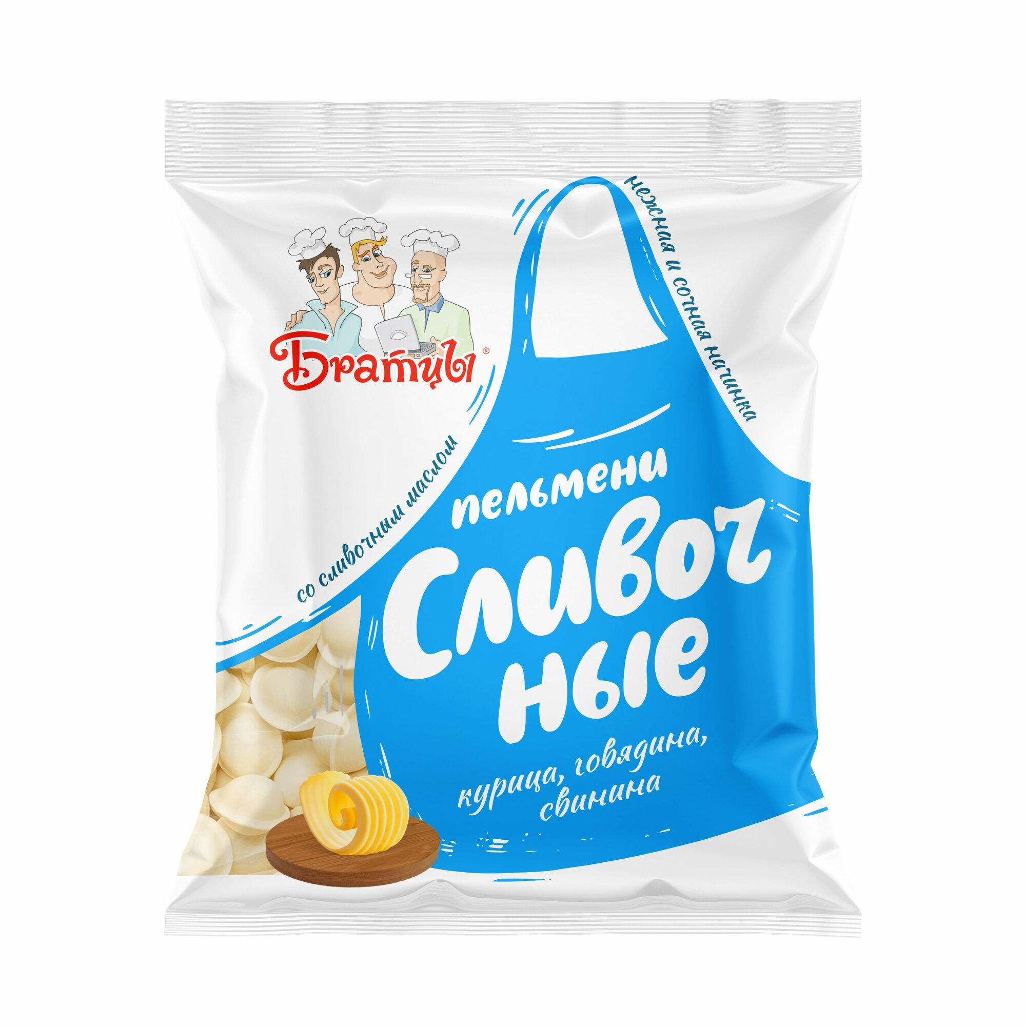 Пельмени братцы Сливочные 700 г.