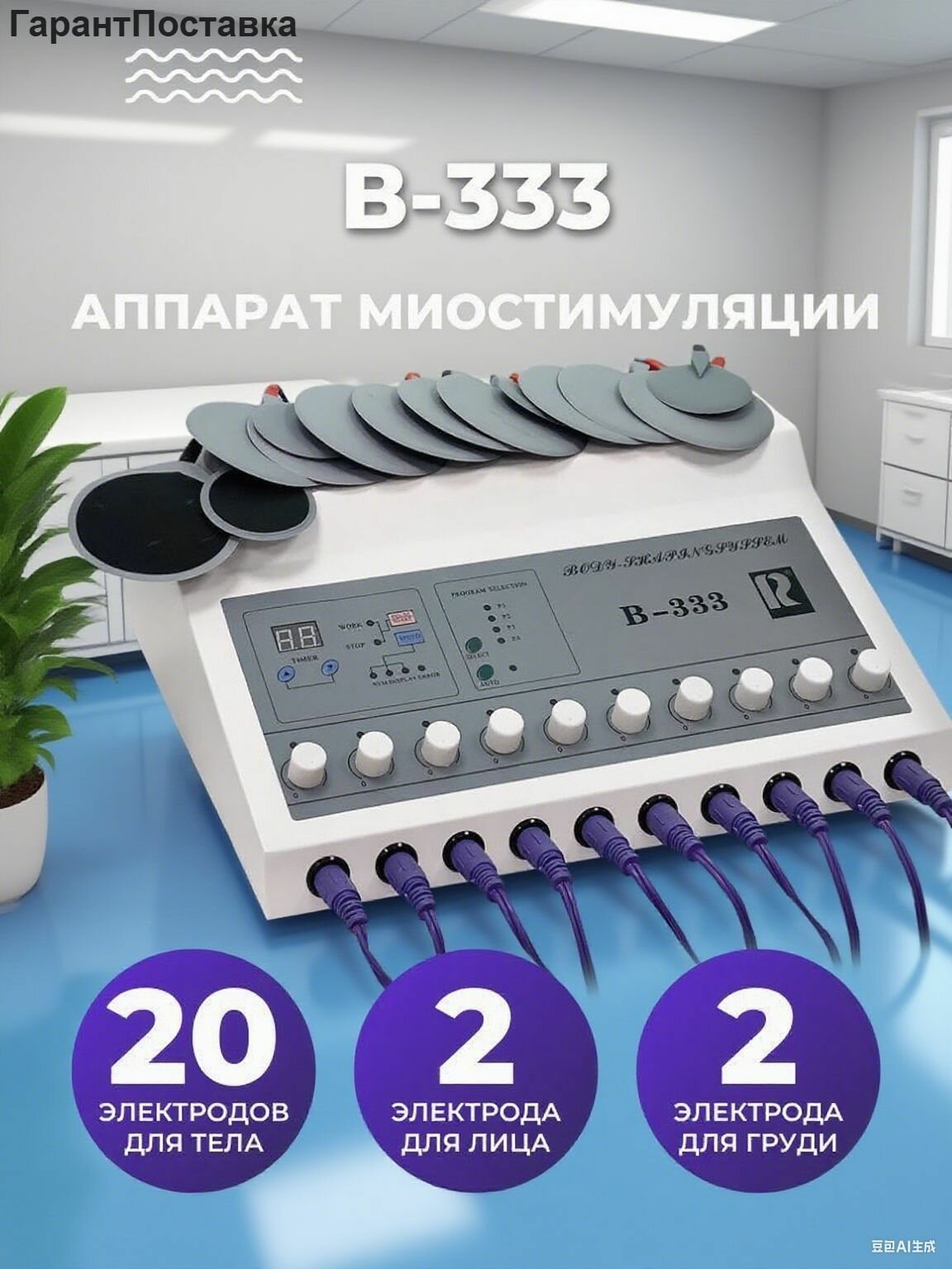 Эстетик Аппарат миостимуляции B-333