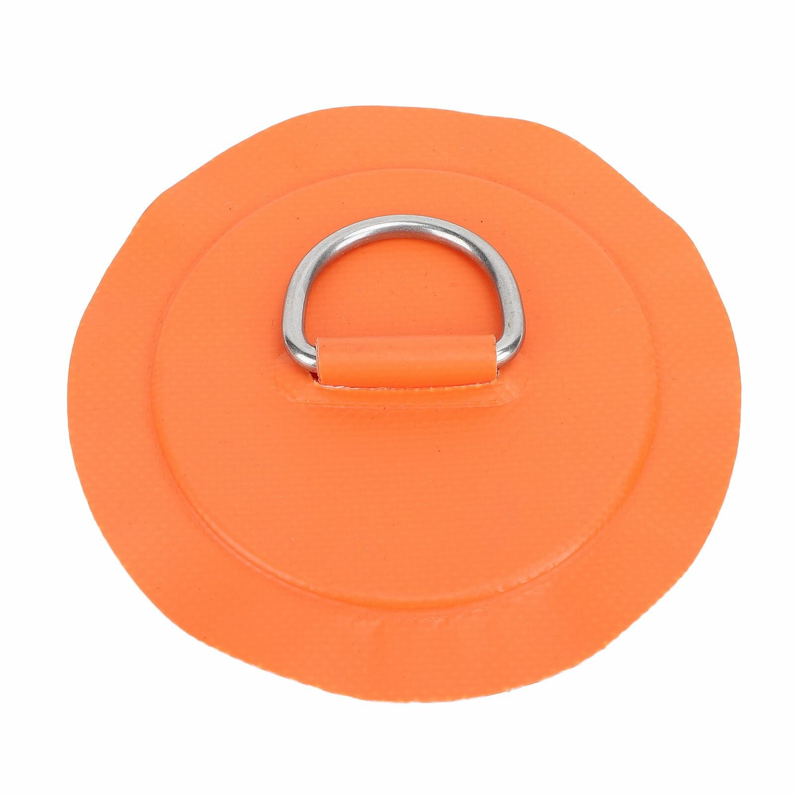 D-образное кольцо для лодки из ПВХ и нержавеющей стали, круглая накладка на D-образное кольцо для надувной лодки, каяка, шлюпки, оранжевого цвета