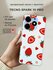 Чехол на Tecno Spark 10 Pro / Текно Спарк 10 Про с принтом "Heart strawberries 2...