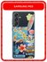 Чехол на Samsung Galaxy M55 / Самсунг M55 с принтом "Summer collage", прозрачный