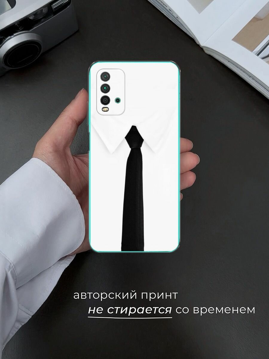 Чехол на Xiaomi Redmi 9T / Сяоми Редми 9Т с принтом "Галстук" — фото 1