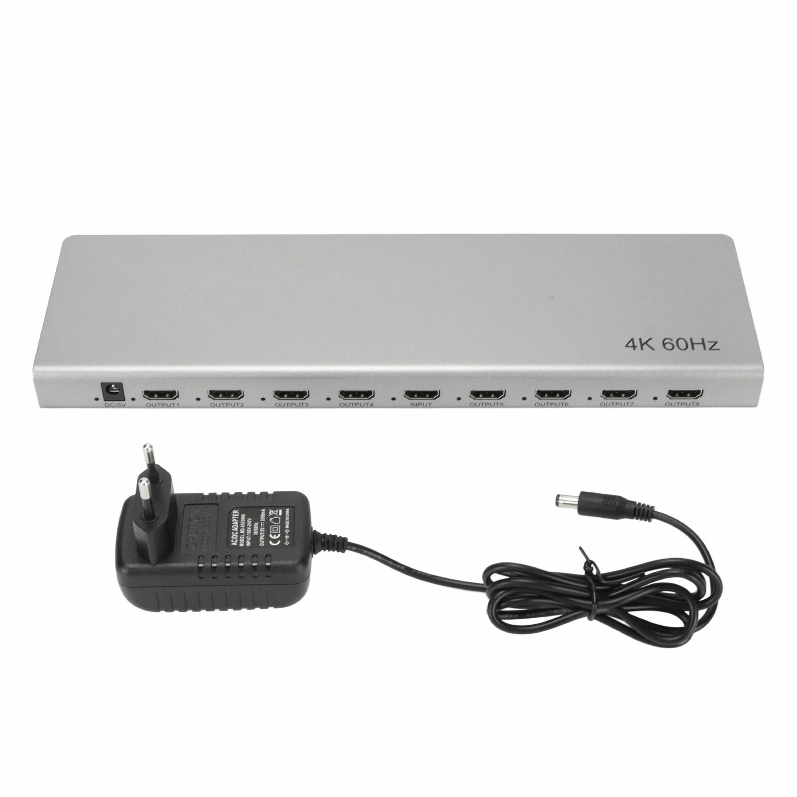 Сплиттер HDMI 1x8, 4K, многофункциональный