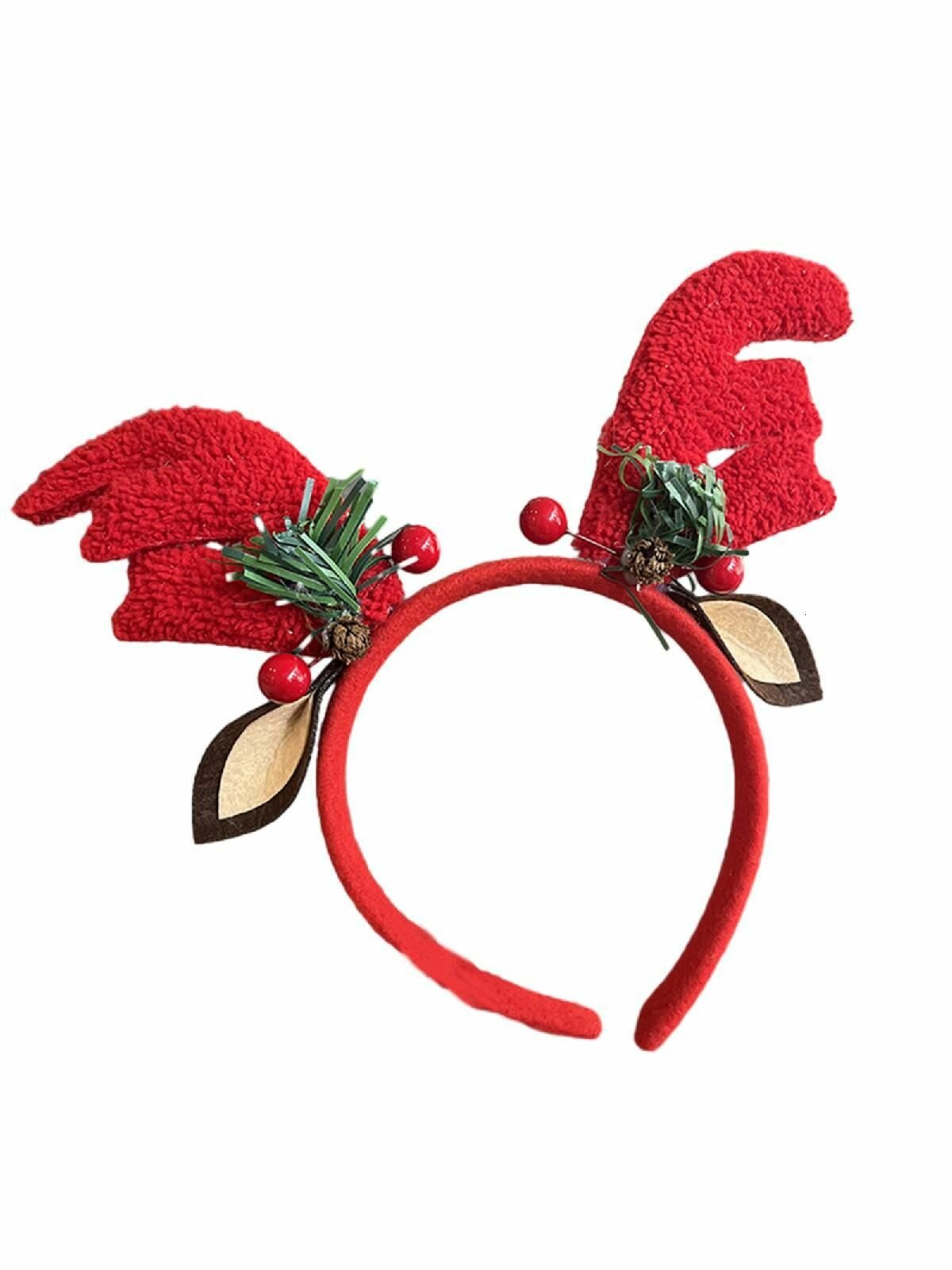 Повязка для волос с пайетками для взрослых и подростков на праздник, - лосиные рога