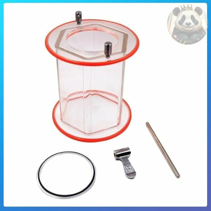 Емкость для полировки оргстекла, Полировальный барабан для использования с KT6808, Аксессуары для Галтовка барабанная