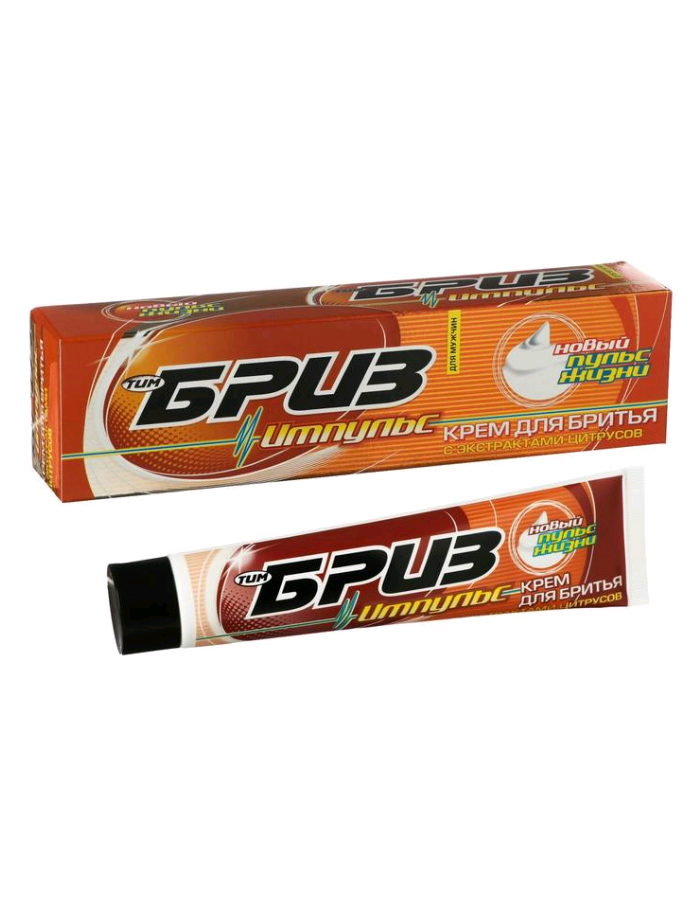 Тимбриз Импульс Крем для бритья "с экстрактами цитрусов" 75 мл.