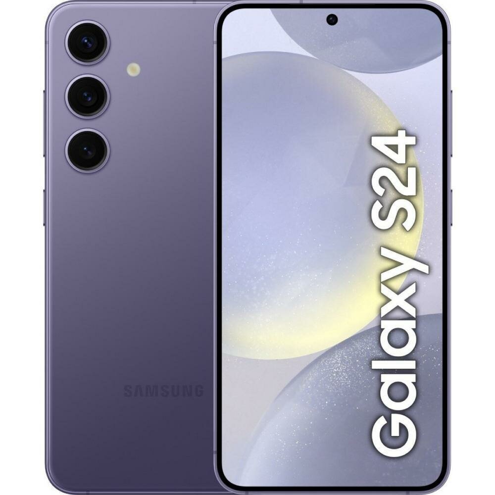 Смартфон Samsung Galaxy S24 8/128Gb (6.2 AMOLED, 4000мАч) SM-S921E, Cobalt Violet