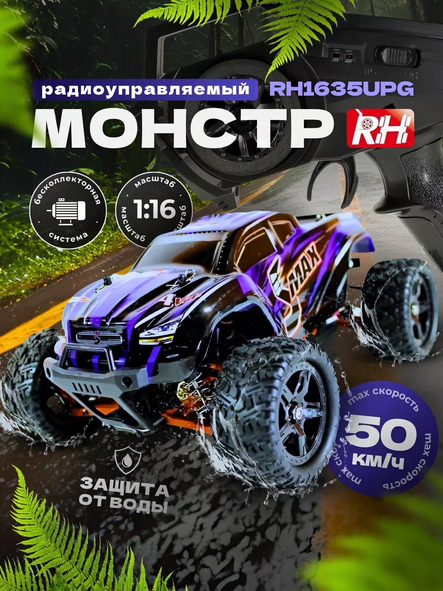 Радиоуправляемая машинка SMAX RH1635 UPG Blue
