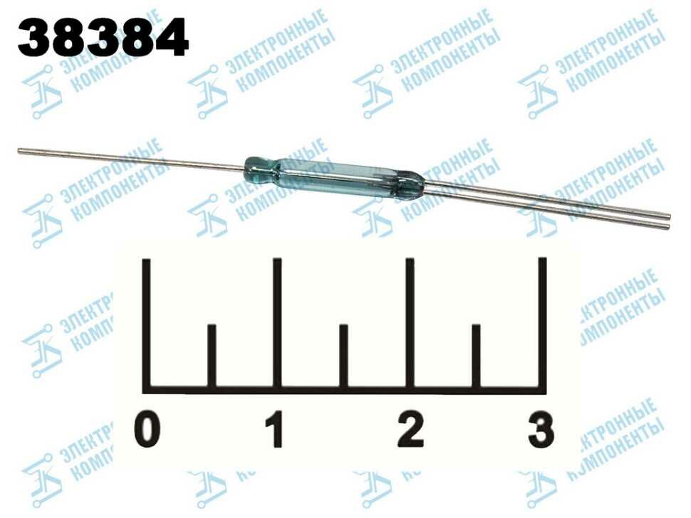 Геркон 2.5*14мм 3pin 0.25A/60VDC 4W (на переключение)