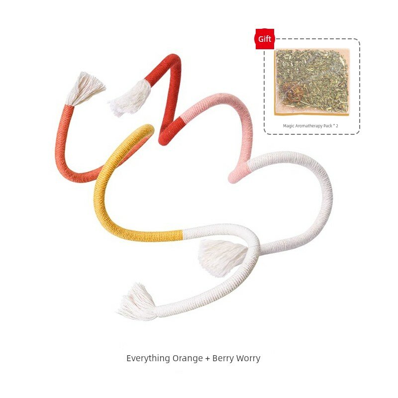 Игрушка для кошек Mr. Meow: бесшумная, прочная, жевательная, для котят, для прорезывания зубов, дразнилка, товары для