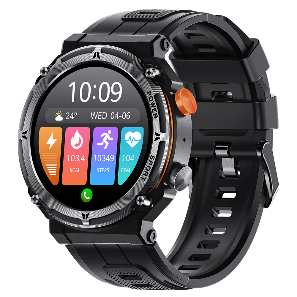 C21pro Smart Watch с BT Call для Android iOS 1.39 дюймовый большой экран смарт-часы монитор пульса сна шагов водонепроницаемые спортивные часы Черный Серый 410mAh 8763EWE 128M 2PIN магнитный зарядный кабель 54.7*49*12.7mm 56.3g