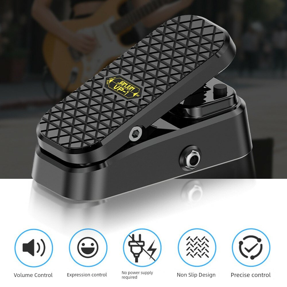 Педаль-контроллер FootSwitch с мгновенным самоблокированием для управления каналами, эффектами и задержками Экспрессия