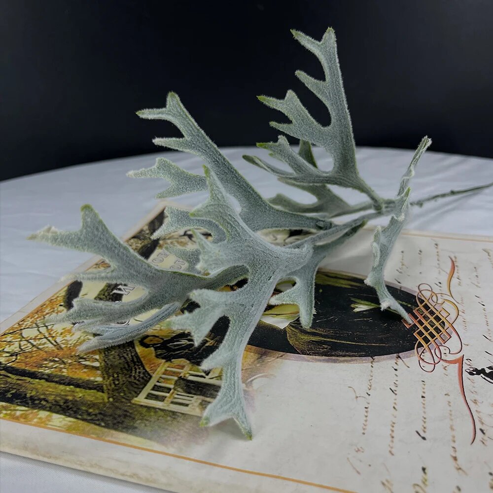 Искусственные ветки листьев оленя SunMade Ins, цвет A-Antler Leaf