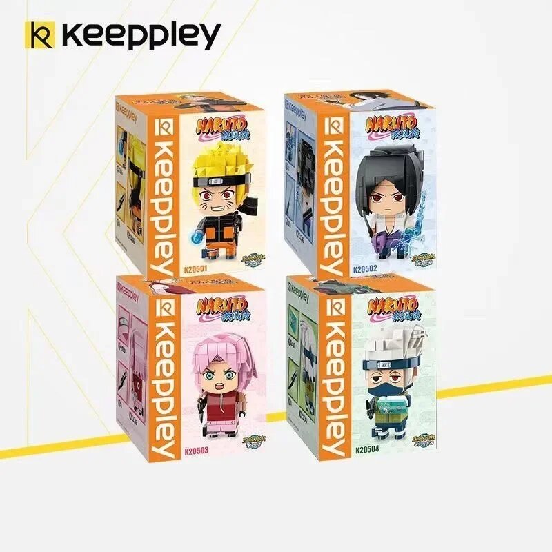 Keeppley Naruto набор строительных блоков ABS With Box, K20501-04-4PCS
