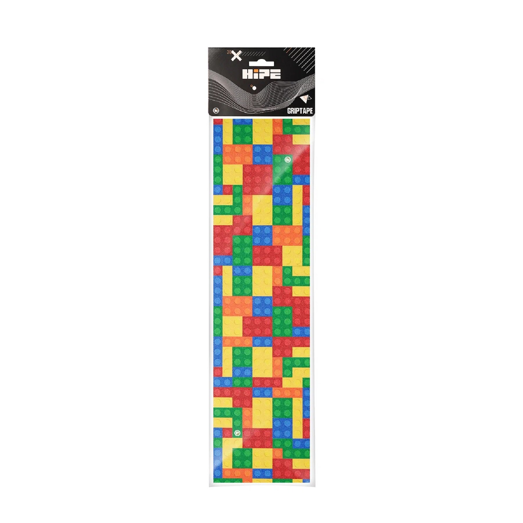 Шкурка для трюкового самоката Hipe Brick Multicolor, самоклеящаяся