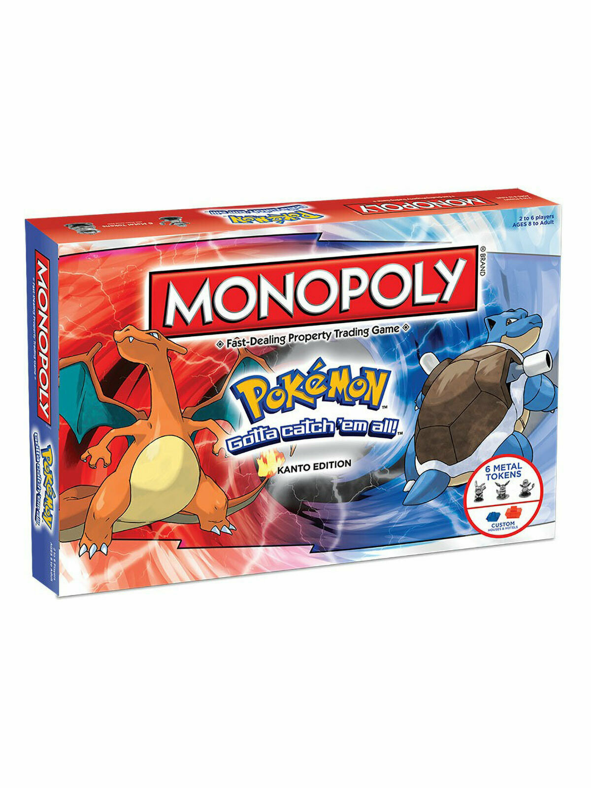 Настольная игра Hasbro Монополия Monopoly: Pokemon Kanto Edition на английском